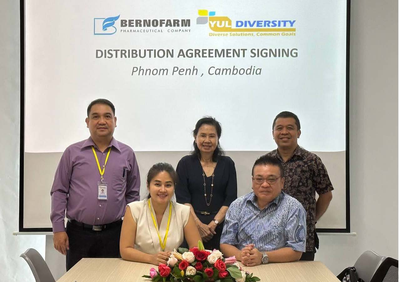 Signing of Distribution Agreement of Bernofarm Pharmaceutical Company ...